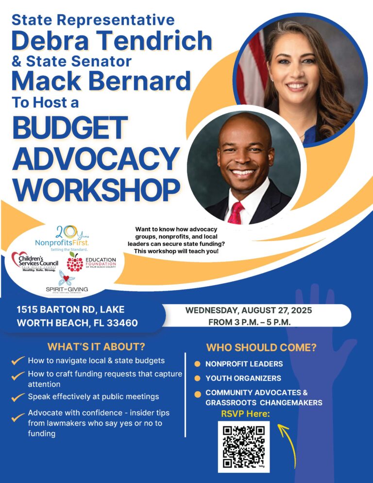 Budget Advocacy Workshop - Spirit of Giving Network